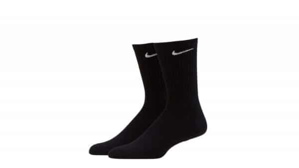 Tất Nike Everyday Cushioned Crew Sock Black - Sneaker Daily