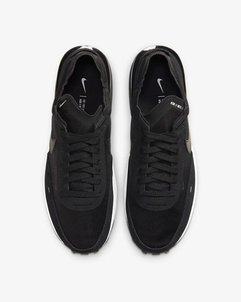 Giày Nike Waffle One 'Black' (GS) DC0481-001 - Sneaker Daily
