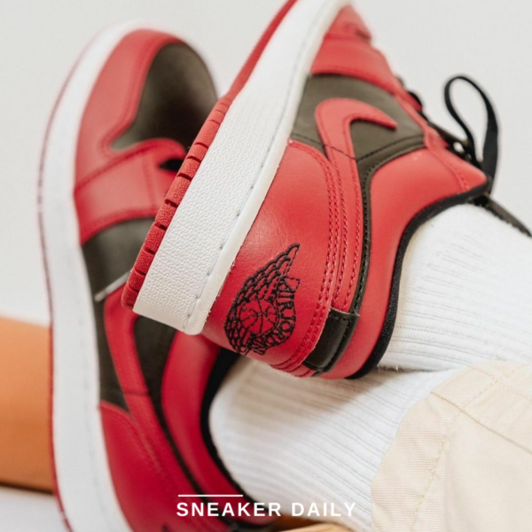 Giày nữ Air Jordan 1 Low 'Reverse Bred' (GS) 553560-606 - Sneaker Daily