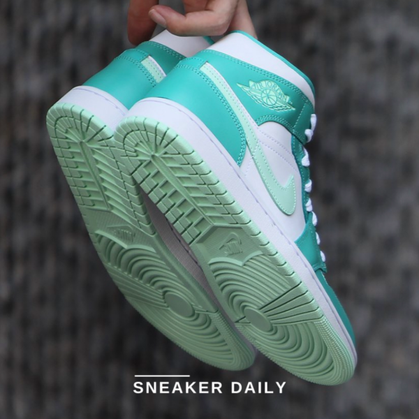 Giày Nike Air Jordan 1 Mid 'Washed Teal' DV2229-300