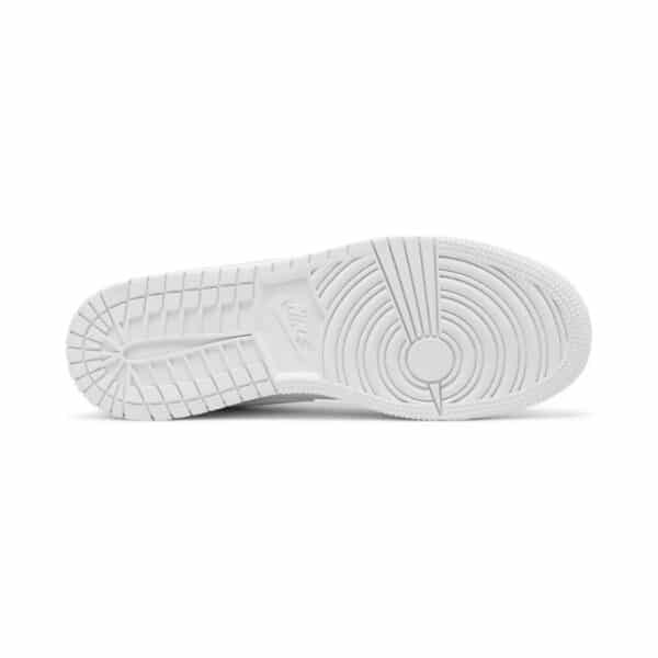 Giày Nike Air Jordan 1 Low 'Triple White' (GS)553560-130 / 553560-136