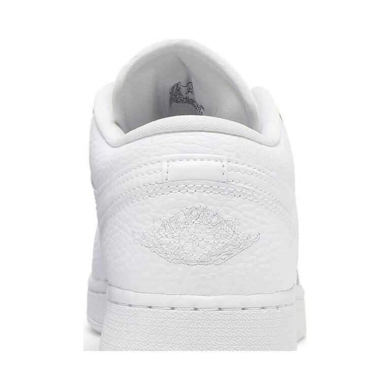 Giày Nike Air Jordan 1 Low 'Triple White' (GS)553560-130 / 553560-136