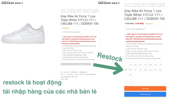 Restock Là Gì? Bí Quyết Săn Hàng Restock Hiệu Quả ️