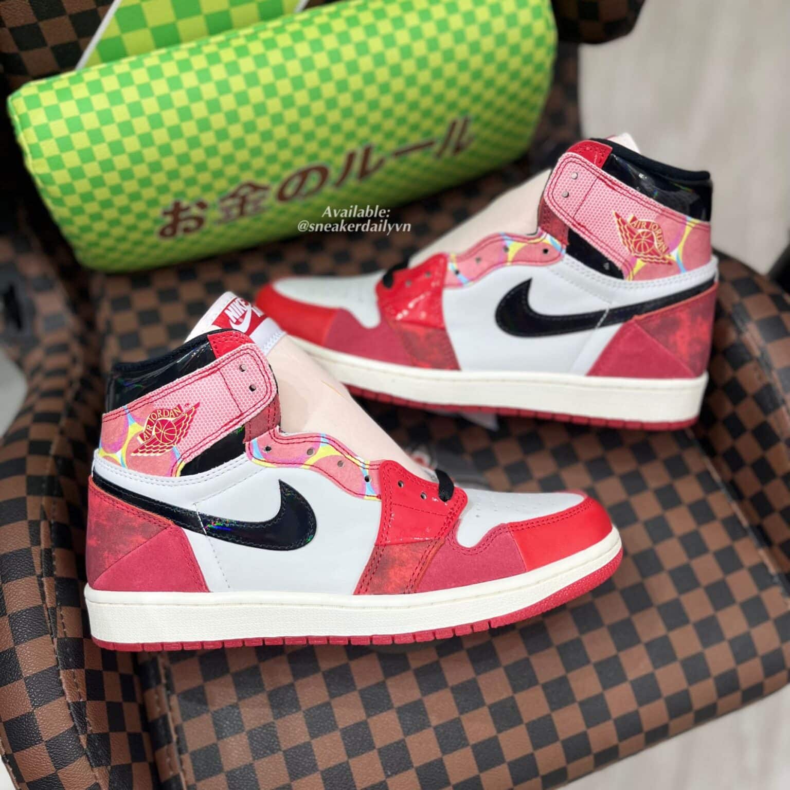 Giày Spider-Man × Nike Air Jordan 1 Retro High OG SP 'Next Chapter ...