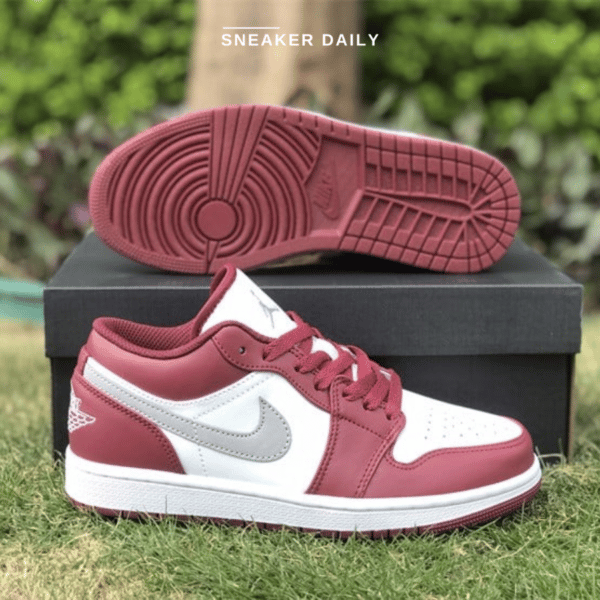 Giày Air Jordan 1 Low 'Cherrywood Red' 553558-615