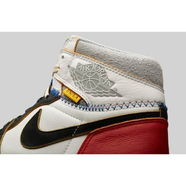 Giày Nike Air Jordan 1 x Union Retro High 'Black Toe' BV1300-106