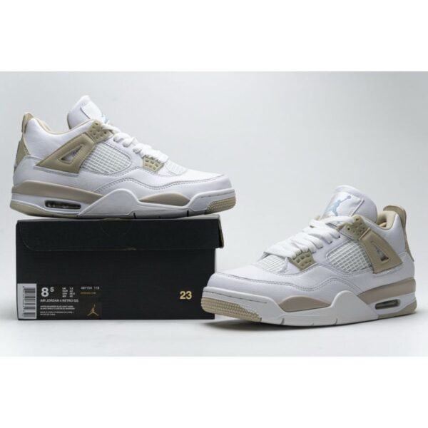 Giày Nike Air Jordan 4 Retro 'Sand' (2017) (GS) 487724-118