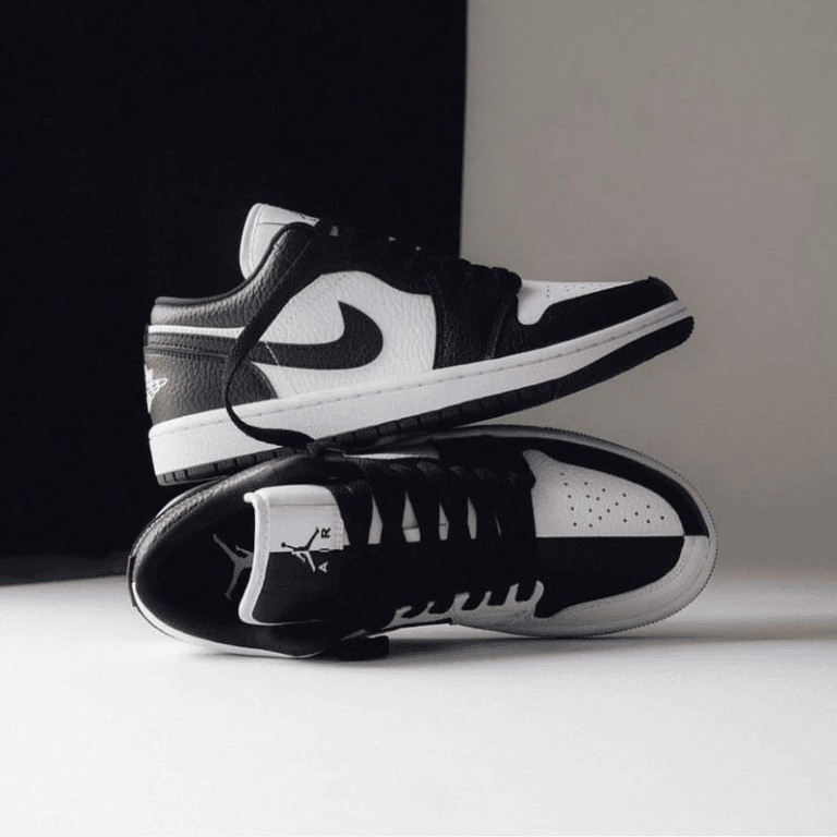 Giày Nike Jordan 1 Low SE Homage Split 'White Black' DR0502-101