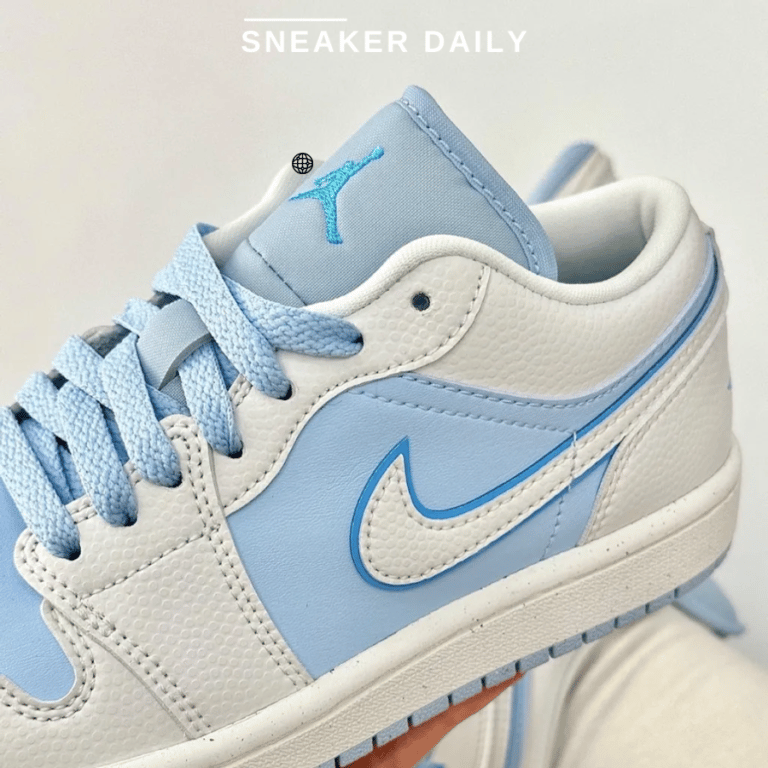 Giày Nike Air Jordan 1 Low SE Reverse Ice Blue (W) DV1299-104