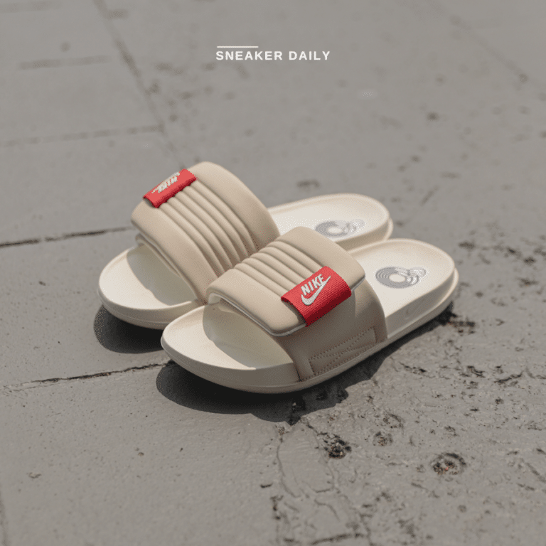 Dép Nike Offcourt Adjust Slide 'Sanddrift Picante Red' DV1033-100