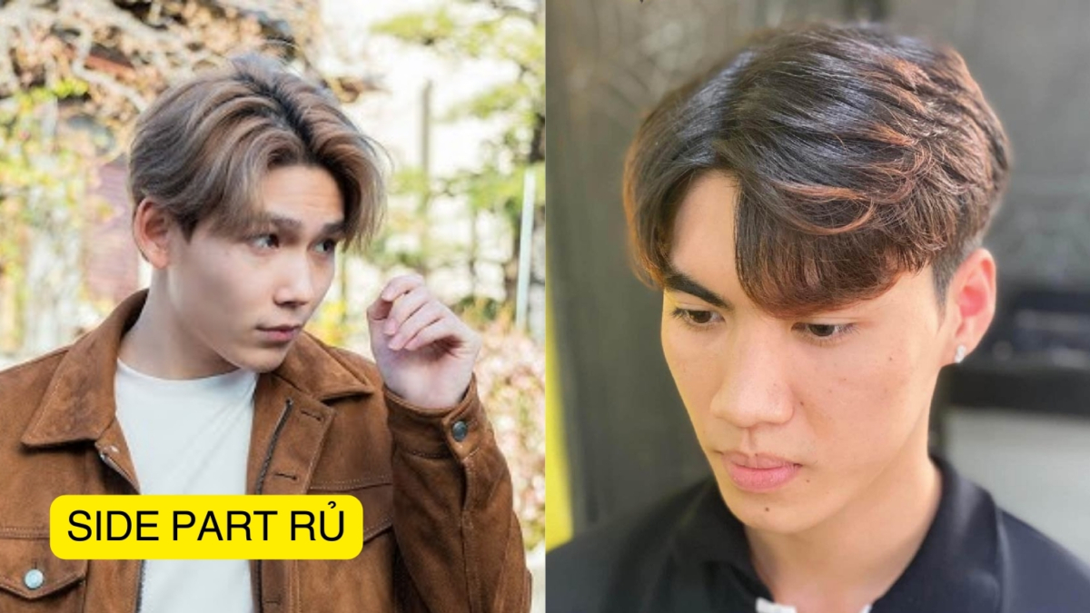 Side Part nam | #1 Kiểu tóc đẹp, che khuyết điểm 2025 ️