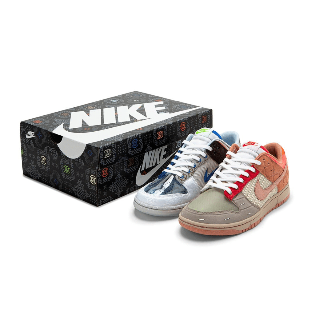 Giày Nike Dunk Low SP 'What The CLOT' (Without Card) FN0316-999