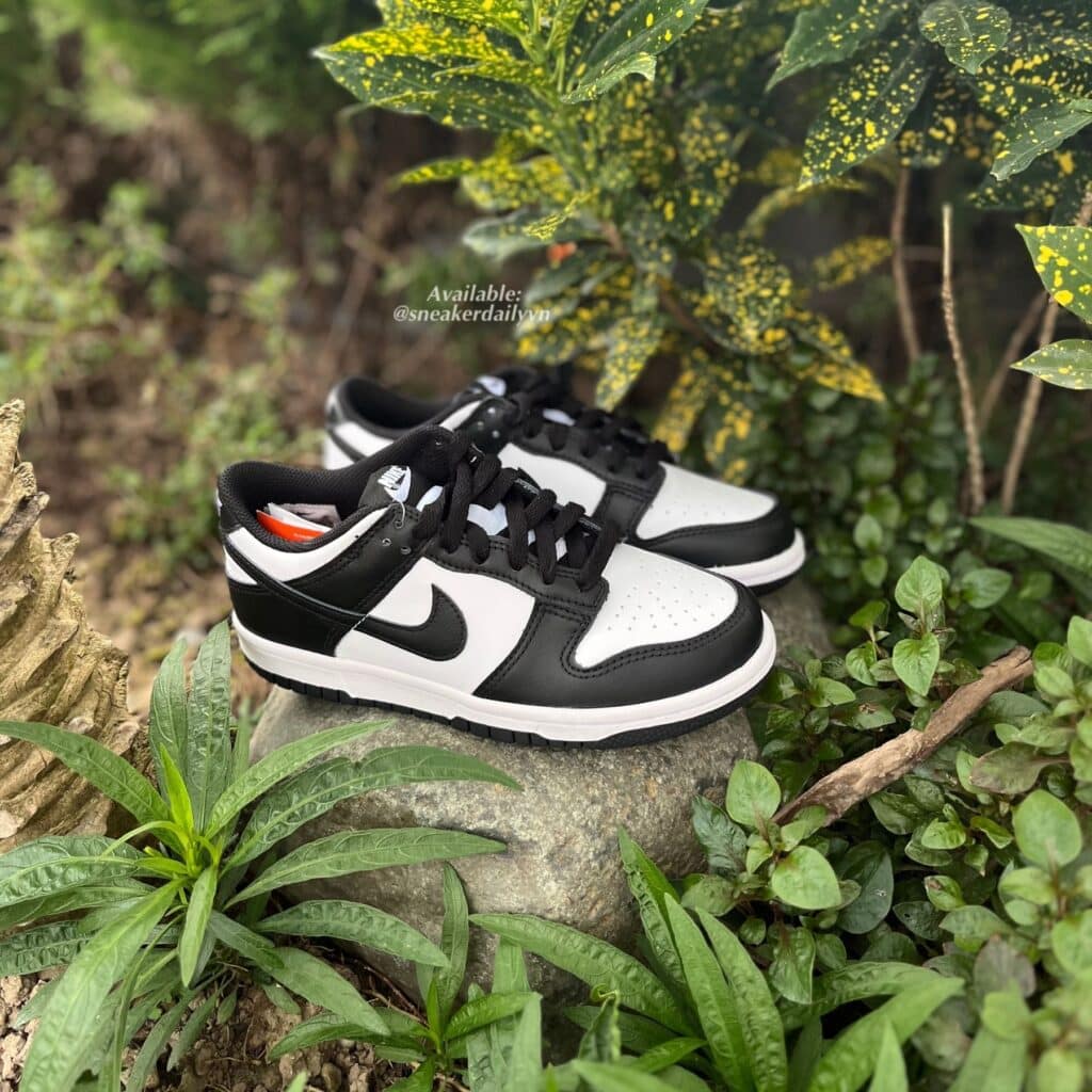 Giày Nike Dunk Low Retro GS 'Panda' CW1590-100