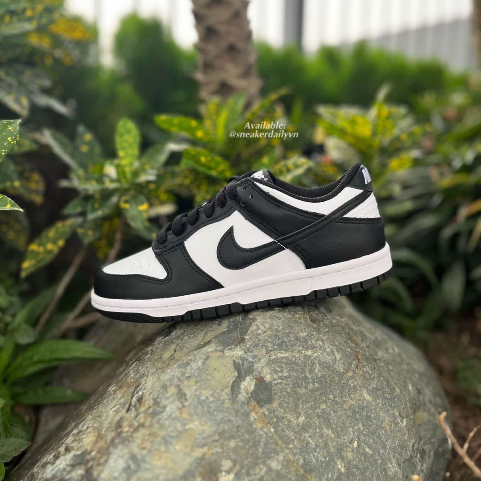 Giày Nike Dunk Low Retro GS 'Panda' CW1590-100