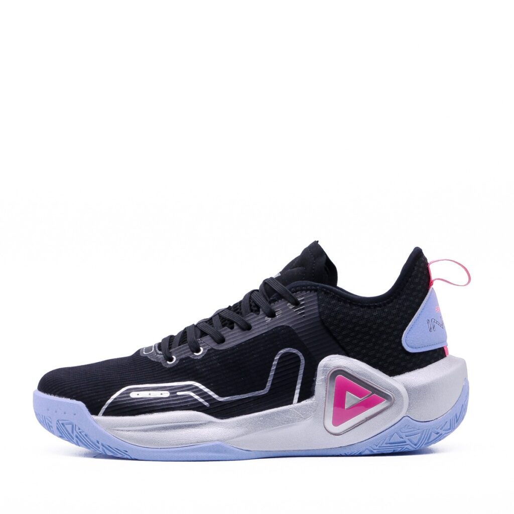 Giày PEAK Basketball Sonic Boom 'Black Silver' E39001ADB