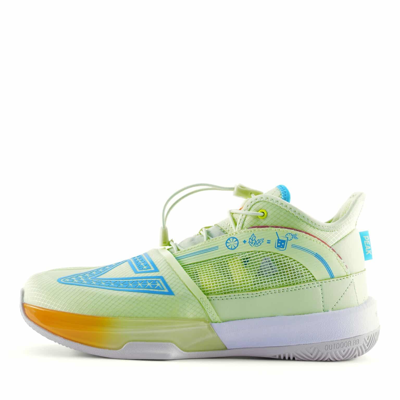 Giày PEAK Taichi Triangle Basketball Kids Summer Colorway 'Green ...