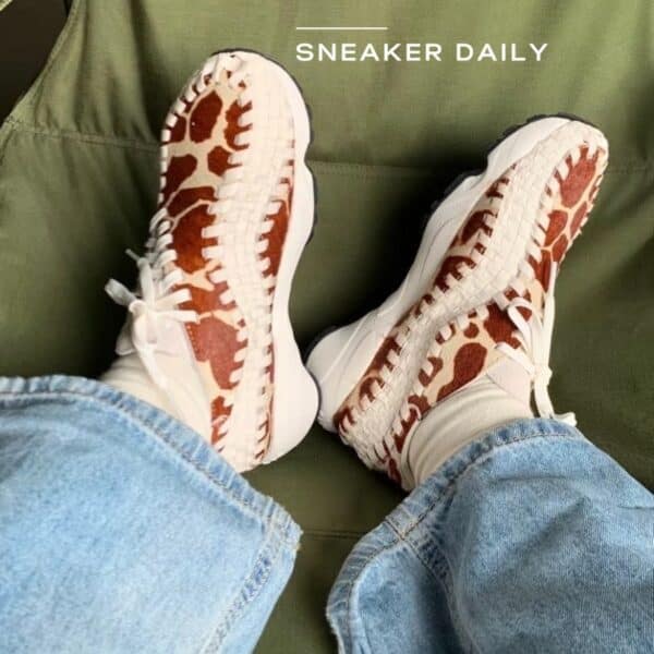 Giày Nike Air Footscape Woven 'Cow Print' FB1959-100
