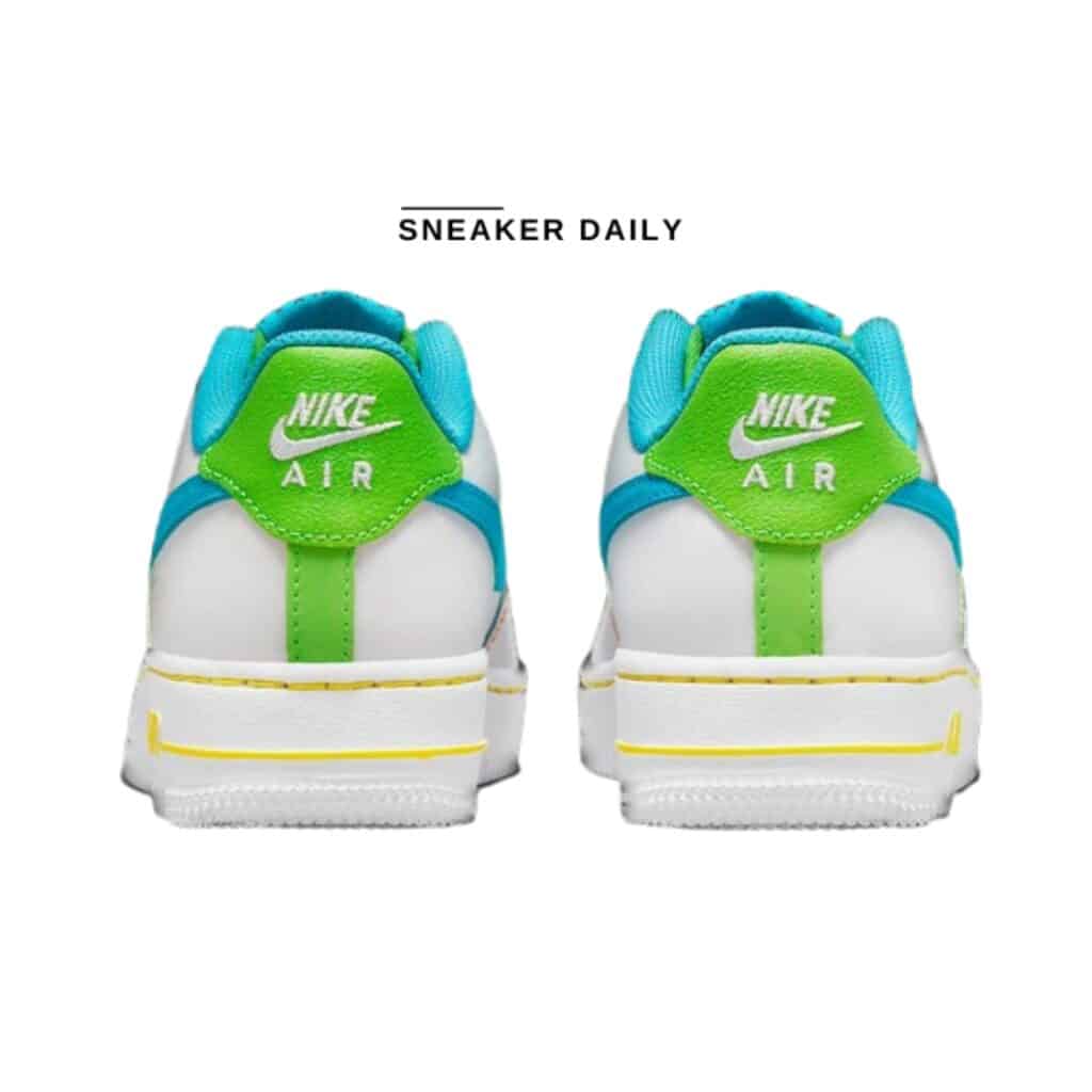 Giày Nike Air Force 1 Low 'Rainbow Stitch' (GS) FJ4614-100