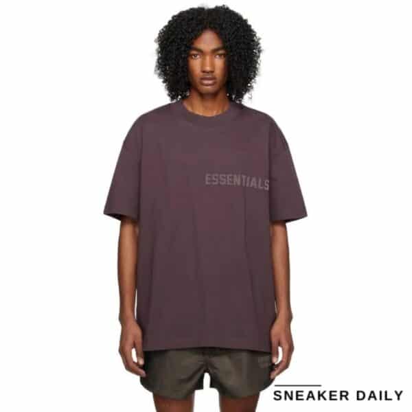 Áo Fear Of God Essentials SS23 Plum Tee