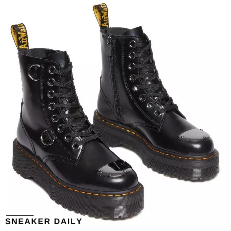 Giày Dr. Martens JADON BOOT TOE GUARD LEATHER PLATFORMS 35EE1SH9D88029GS