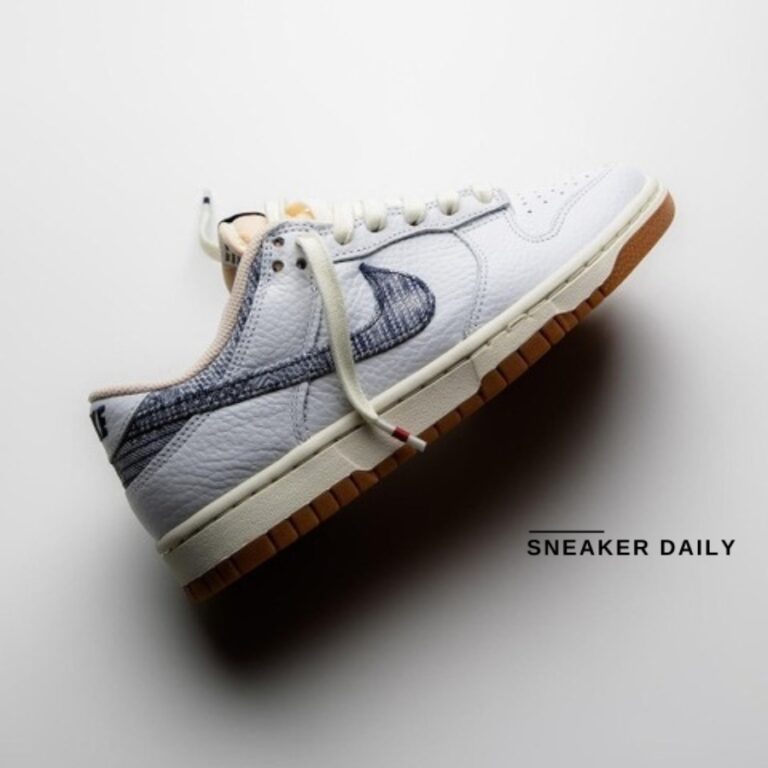 Giày Nike Dunk Low 'Washed Denim' FN6881-100
