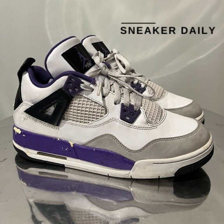 Giày Air Jordan 4 Retro 'Ultraviolet' 487724-108