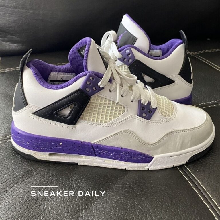 Giày Air Jordan 4 Retro 'Ultraviolet' 487724-108