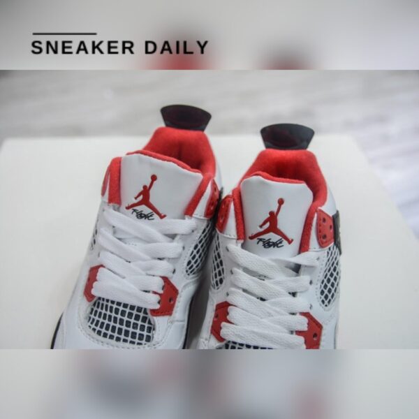 Giày Air Jordan 4 Retro GS 'Fire Red' 2012 408452-110