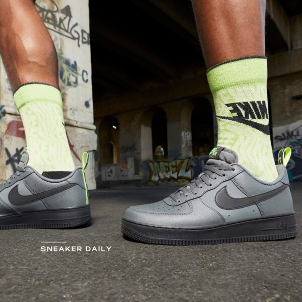 Giày Nike Air Force 1 '07 'Iron Grey Volt' DZ4510-001