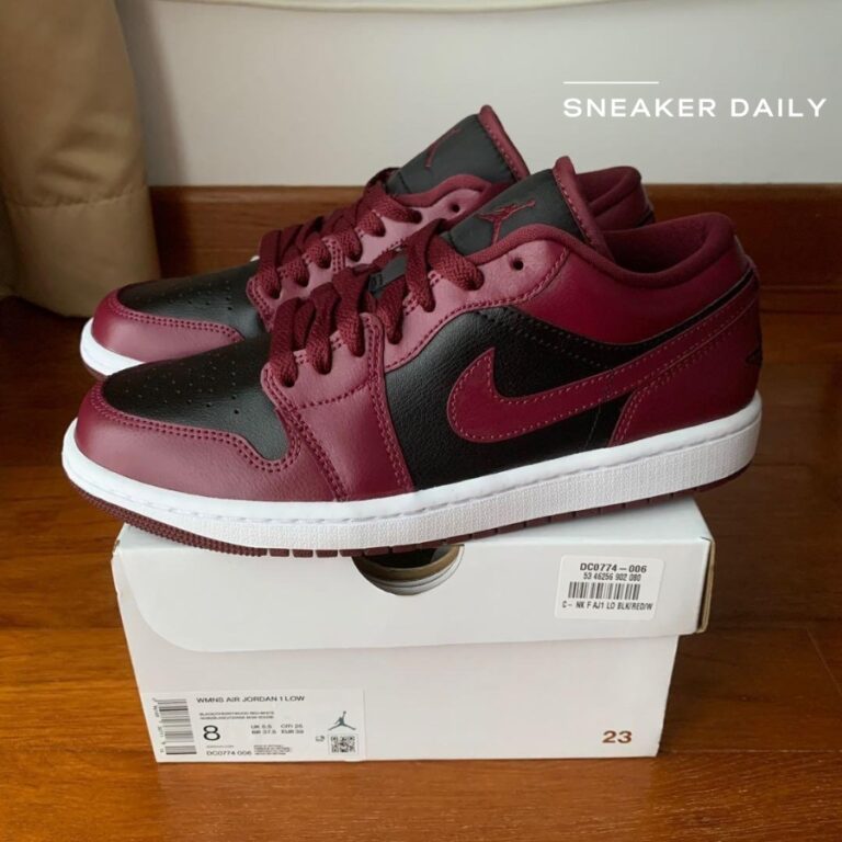 Giày (WMNS) Air Jordan 1 Low 'Dark Beetroot' DC0774-006