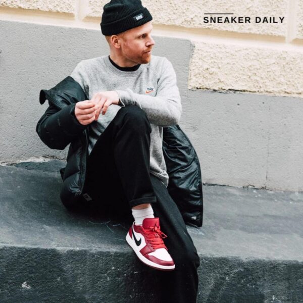 Giày Air Jordan 1 Low 'Noble Red' 553558-604