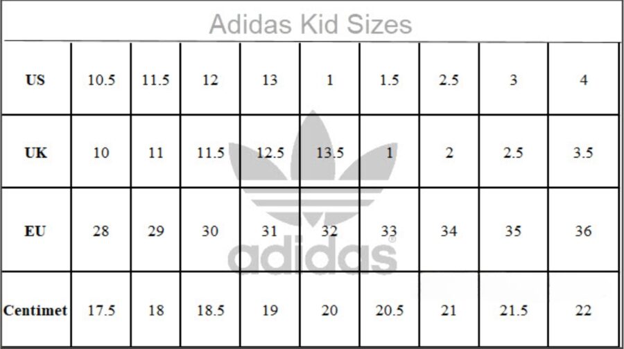 Bảng size adidas chuẩn nhất 2026 cho nam - nữ