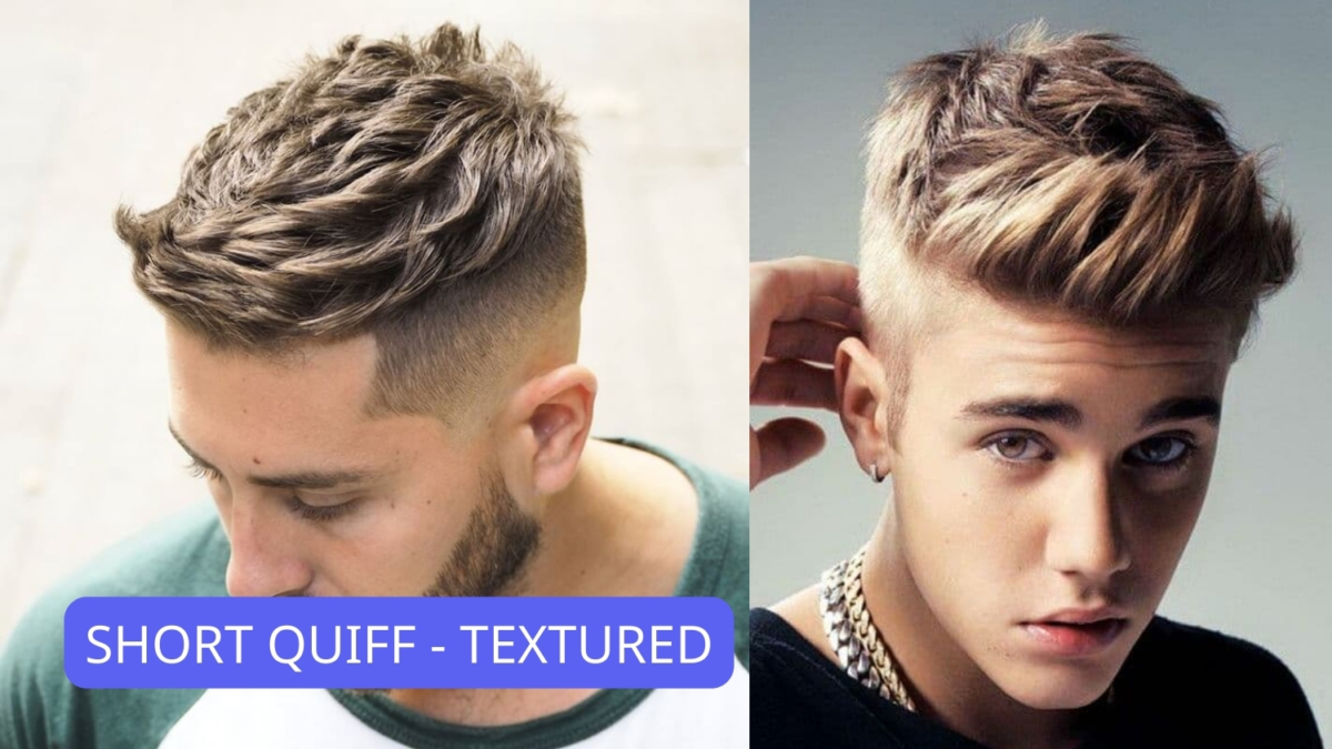 Short Quiff | #1 Các kiểu tóc tham khảo và cách tạo kiểu ️
