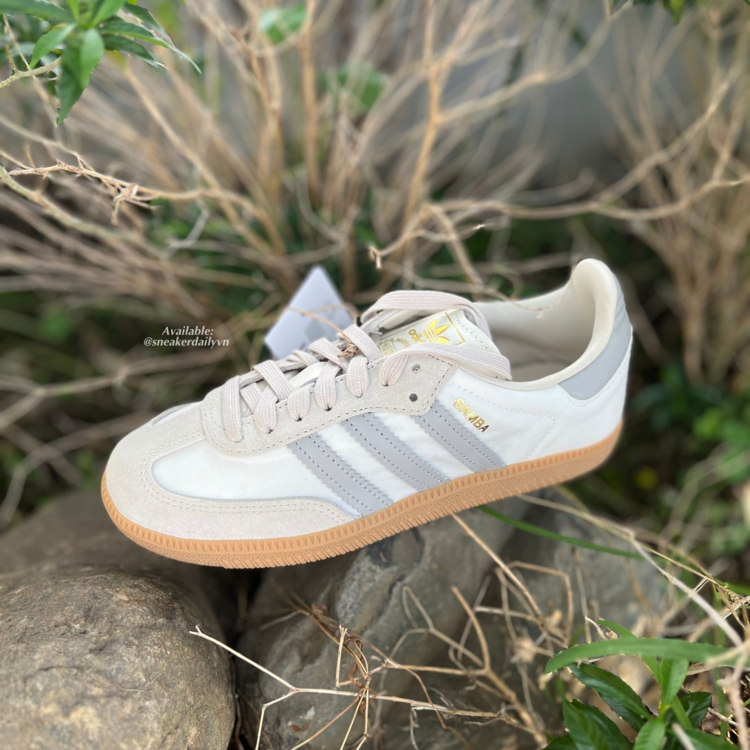 Giày adidas Originals Samba OG 'Grey Brown' ID1448