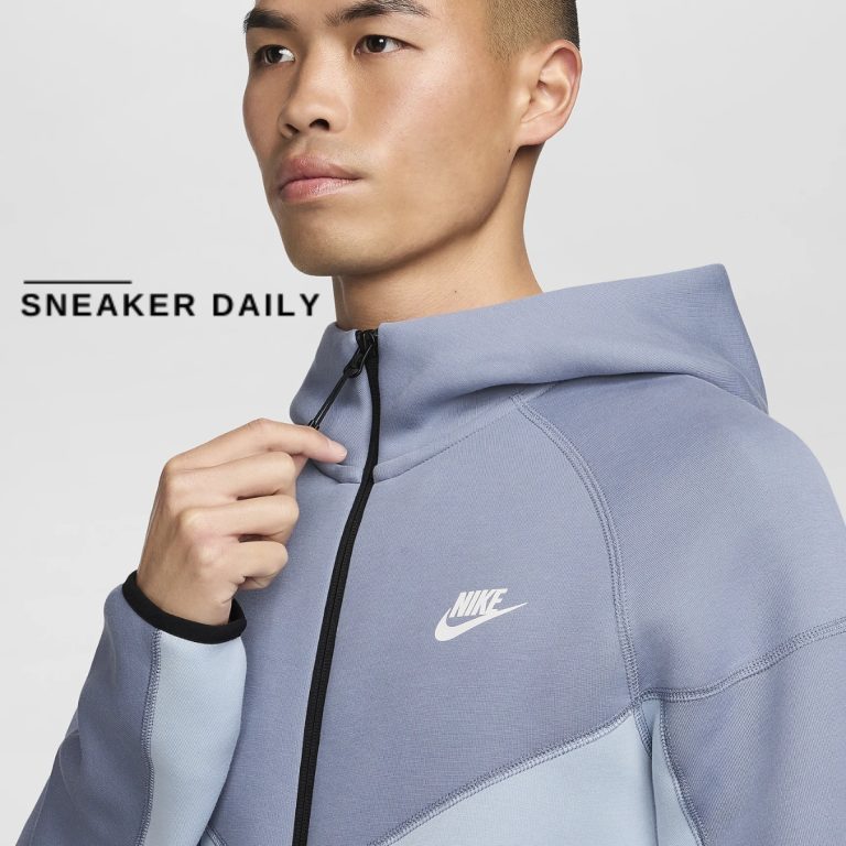 Áo Nike Sportswear Tech Fleece Windrunner men's full zip hoodie FB7922-440