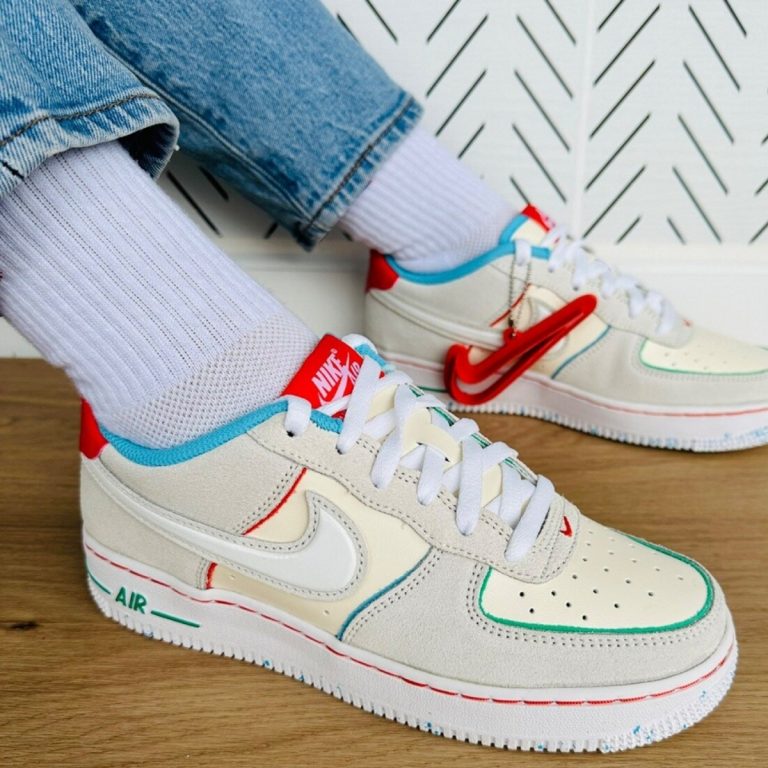 Giày Nike Air Force 1 Low 'Swoosh Cookie Cutter' FQ8350-110