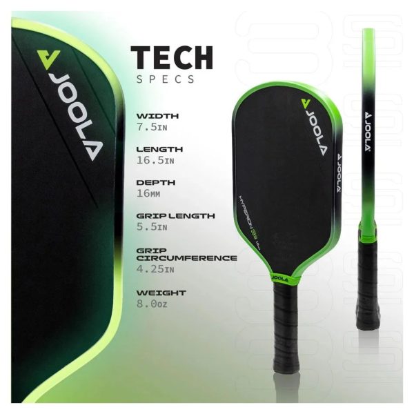Vợt Pickleball Joola 3s Ben Johns 16mm UPA-A "Green"