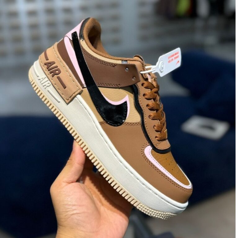 Giày Nike Air Force 1 Shadow 'Light British Tan Pink Cacao Wow' DZ1847-200