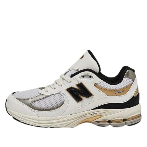 Giày New Balance 2002R White Black Gold (GS) GC2002PS