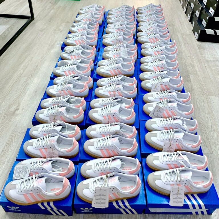Giày adidas Samba OG "White Coral Pink" JP5480