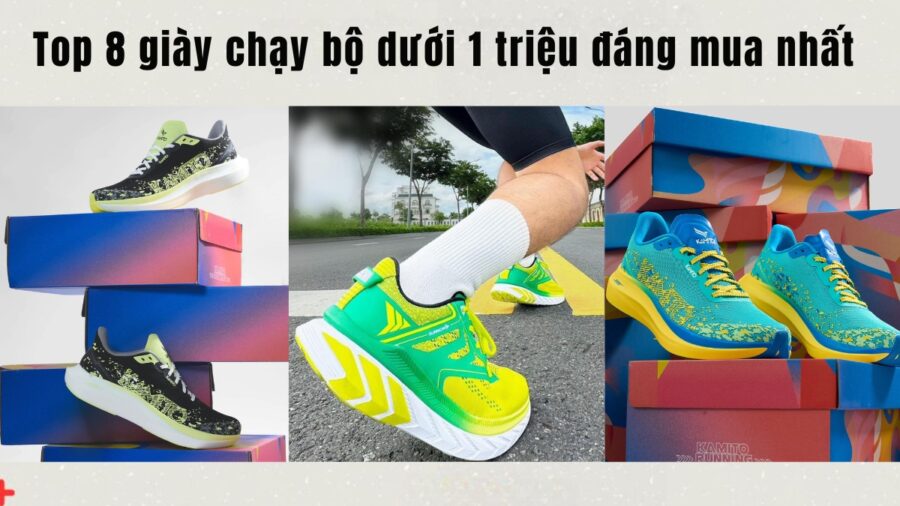 Top 10 giày chạy bộ dưới 1 triệu đáng mua nhất hiện nay