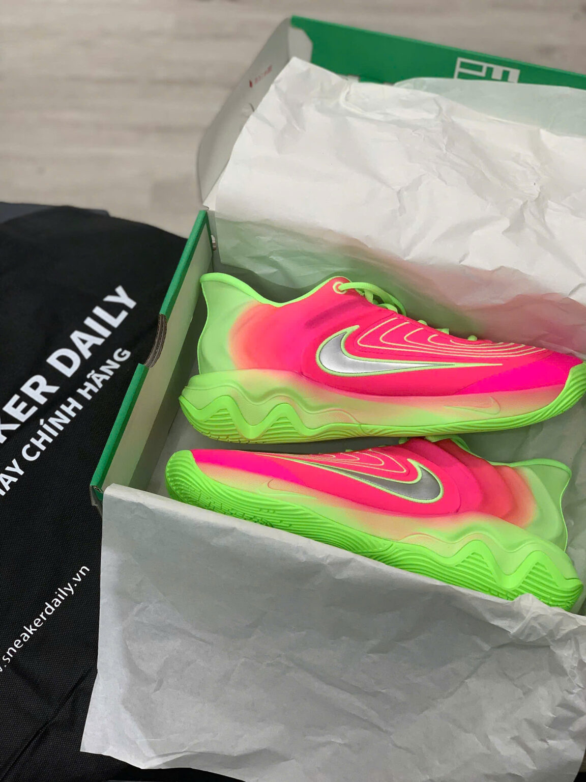 Giày Nike Giannis Immortality 4 EP 'Lime Blast' FQ3681-303