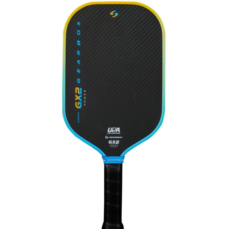Vợt Pickleball Gearbox GX2 Power Elongate Limited Edition Blue Yellow