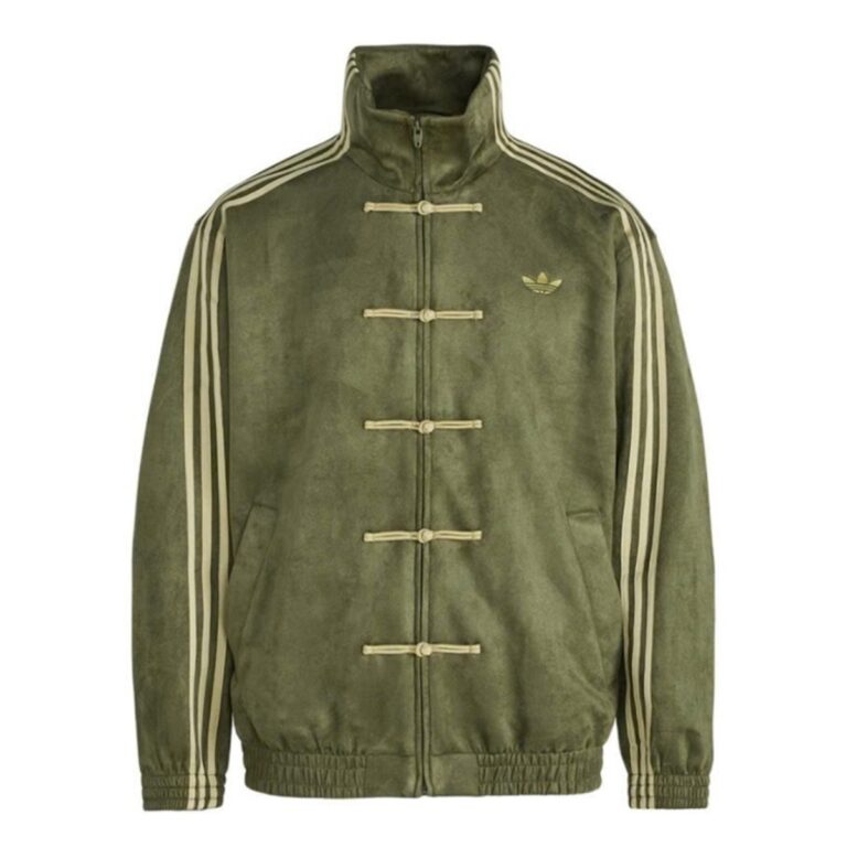 Áo Adidas Chinese Frog Button Jacket ‘Green’ KT3847